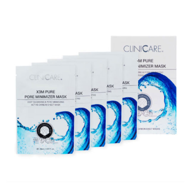 CLINICCARE X3M Pure Pore Minimizer Mask 25ml – Pack of 5 - Pure Skin ...